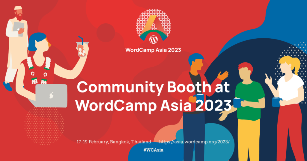 Community Booth at WordCamp Asia 2023 – WordCamp Asia 2023